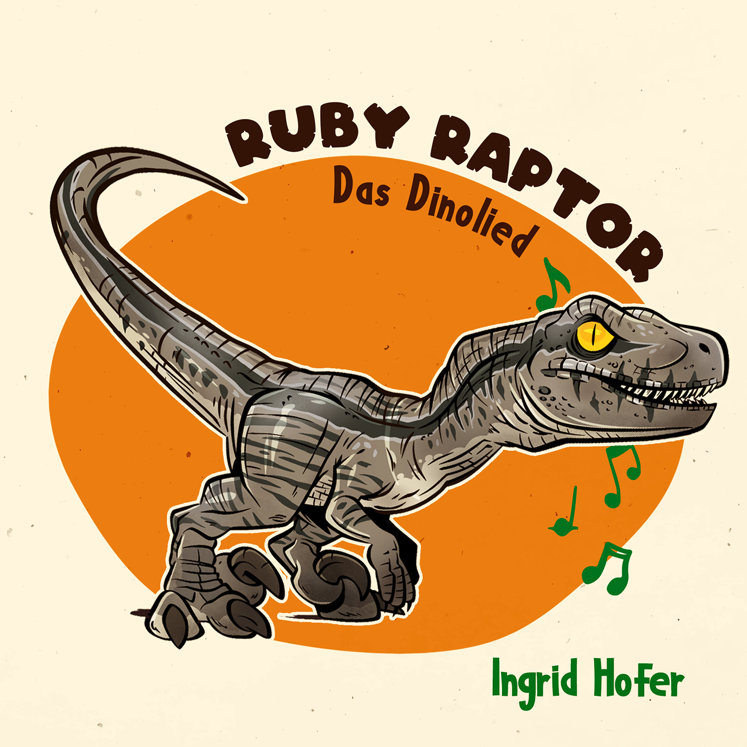 Dinolied Ruby Raptor - Kinderlieder von Ingrid Hofer